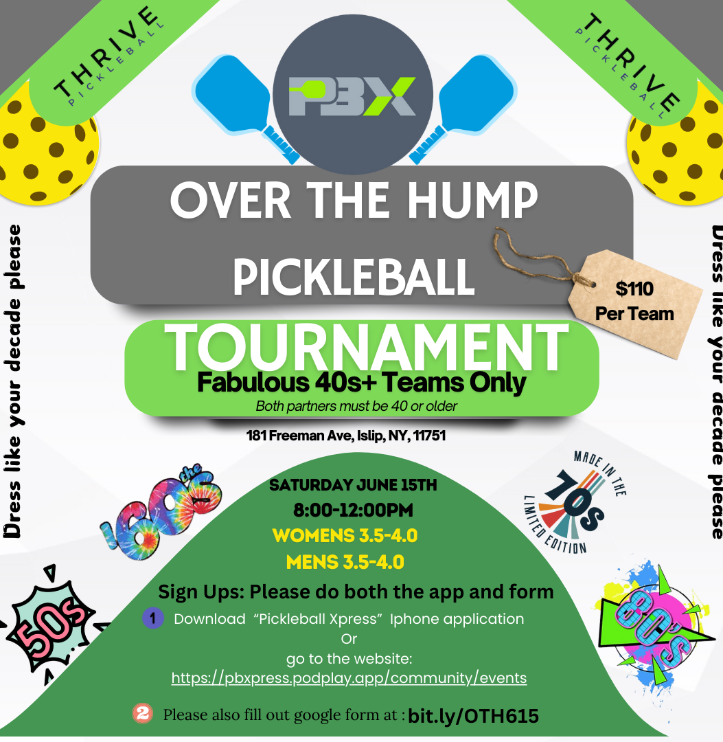 Long Island Pickleball Tournaments – The Pickleball Index